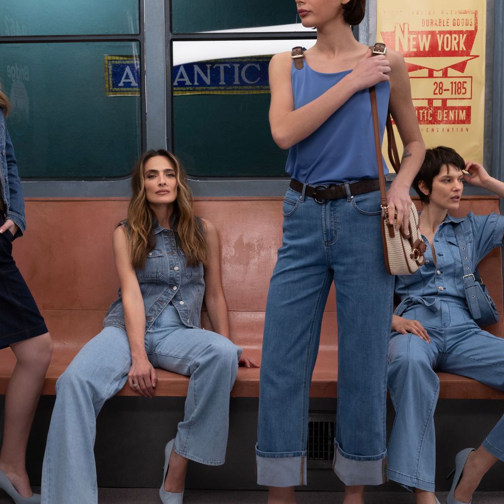 מכנסיים ג’ינס 7/8 מנגטים ROMI | Golbary